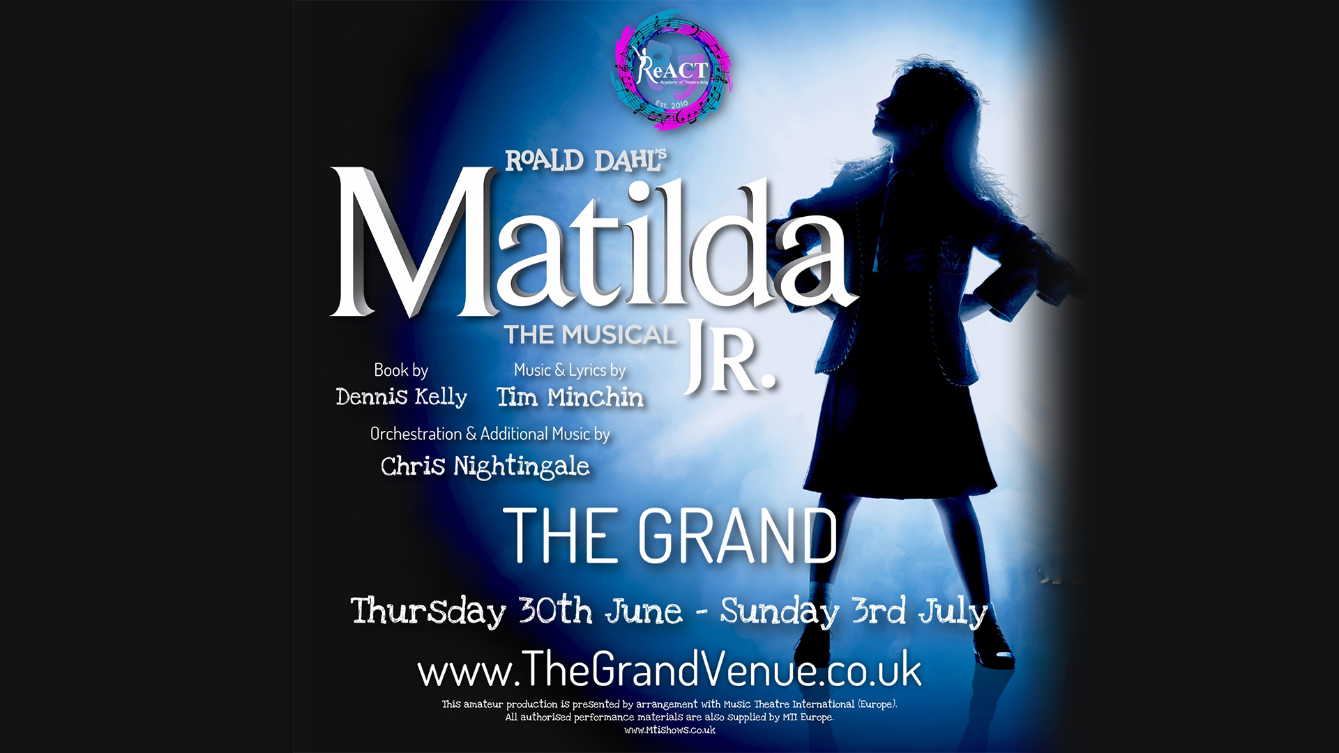 A Summer Season of Theatre - The Grand Venue, Clitheroe