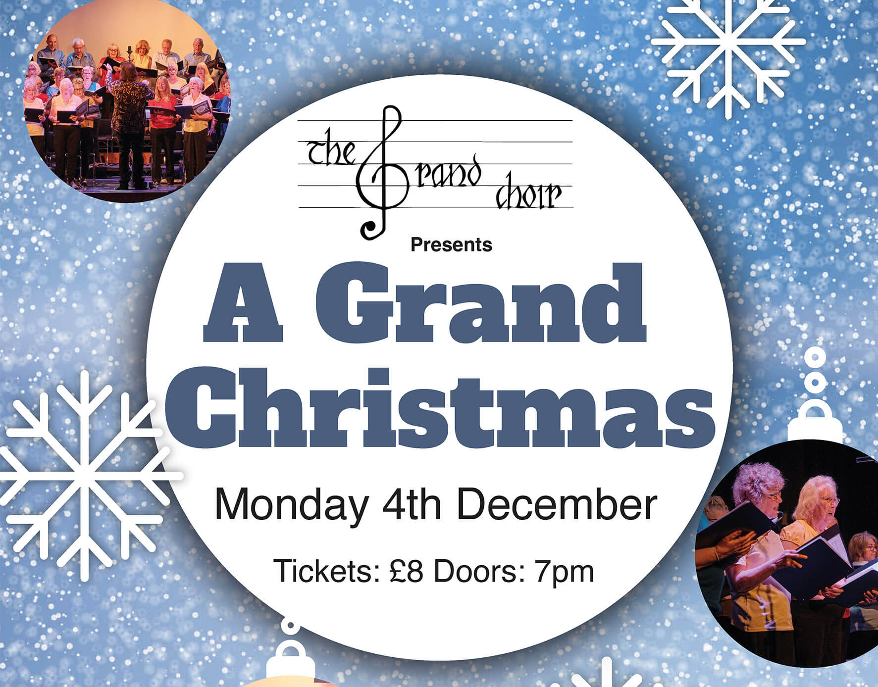 The Grand Choir Presents A Grand Christmas - The Grand Venue, Clitheroe