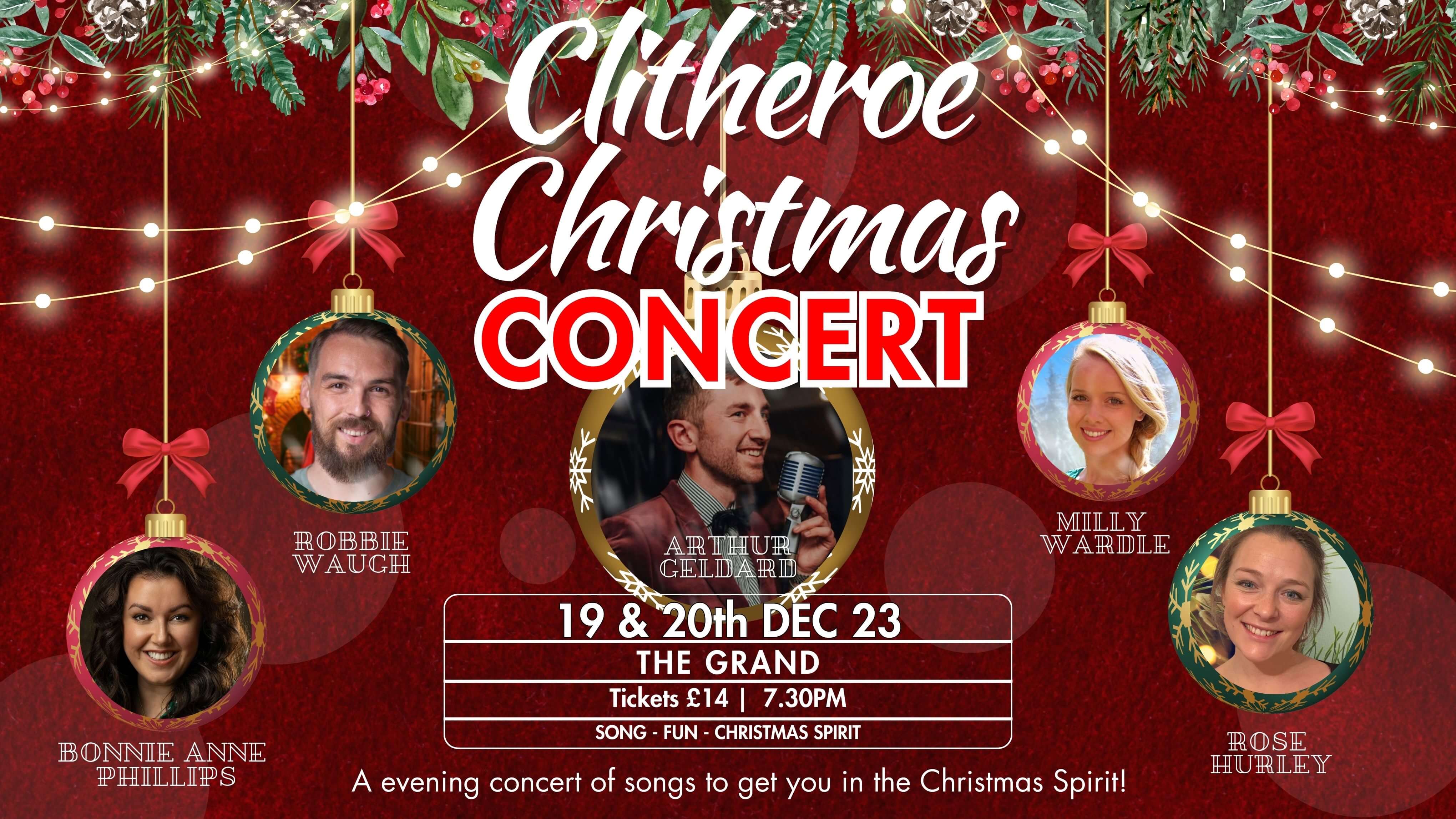 A Clitheroe Christmas Concert - The Grand Venue, Clitheroe