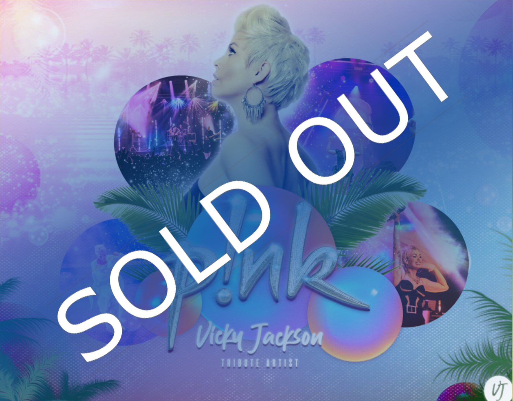 SOLD OUT // Pink by Vicky Jackson - The Grand Venue, Clitheroe