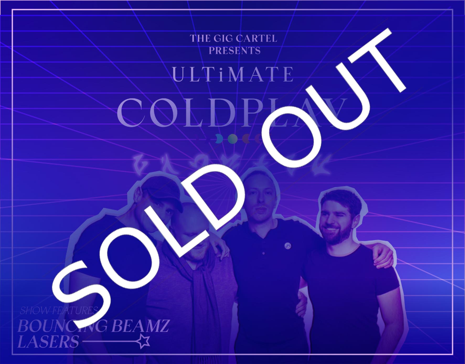 SOLD OUT // Ultimate Coldplay 2026 - The Grand Venue, Clitheroe