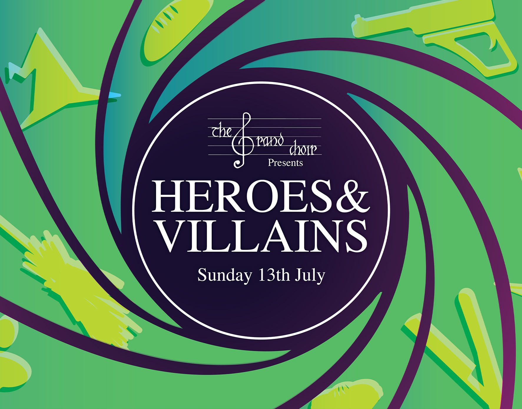 The Grand Choir Presents Heroes and Villains - The Grand Venue, Clitheroe